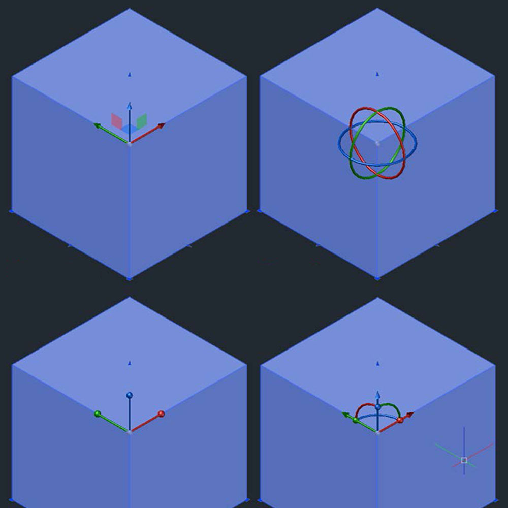 Objet Gizmo 3D - ZWCAD